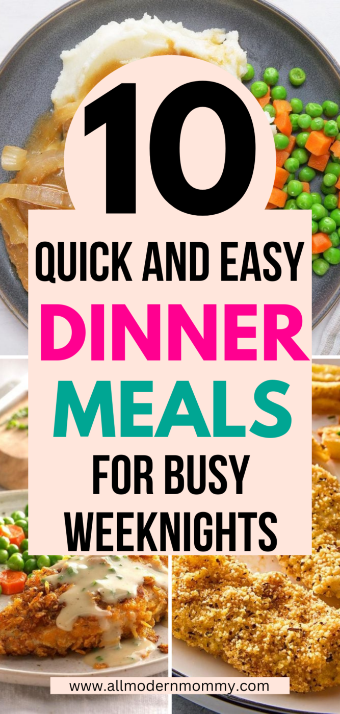 10 Easy and Delicious Dinner Recipes for Busy Weeknights