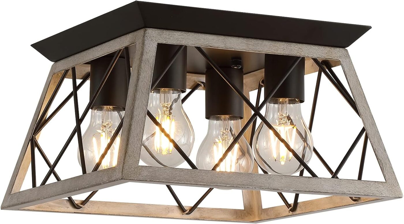12 Rustic Farmhouse Dining Room Light Fixtures