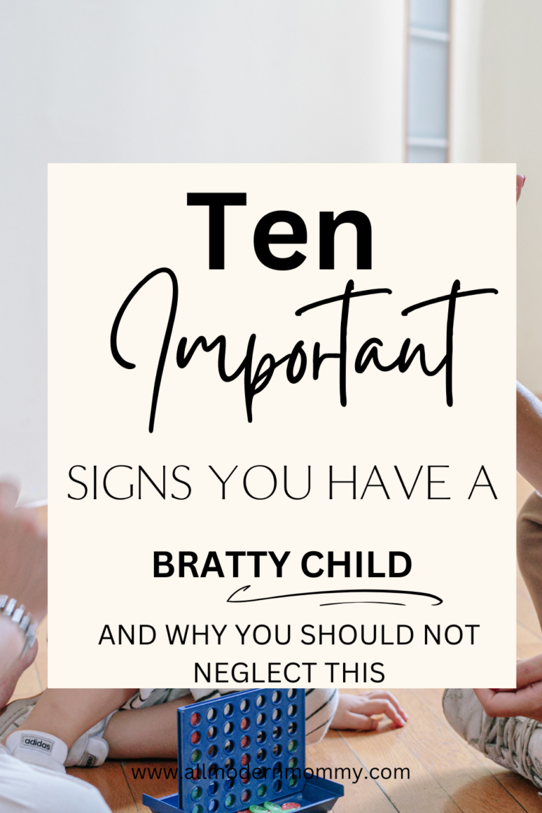 10 Signs That You Are Raising Bratty Kids