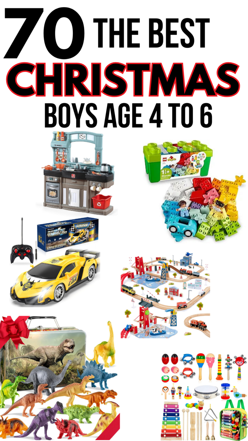 The Best Christmas Gifts for Boys Ages 4 to 6