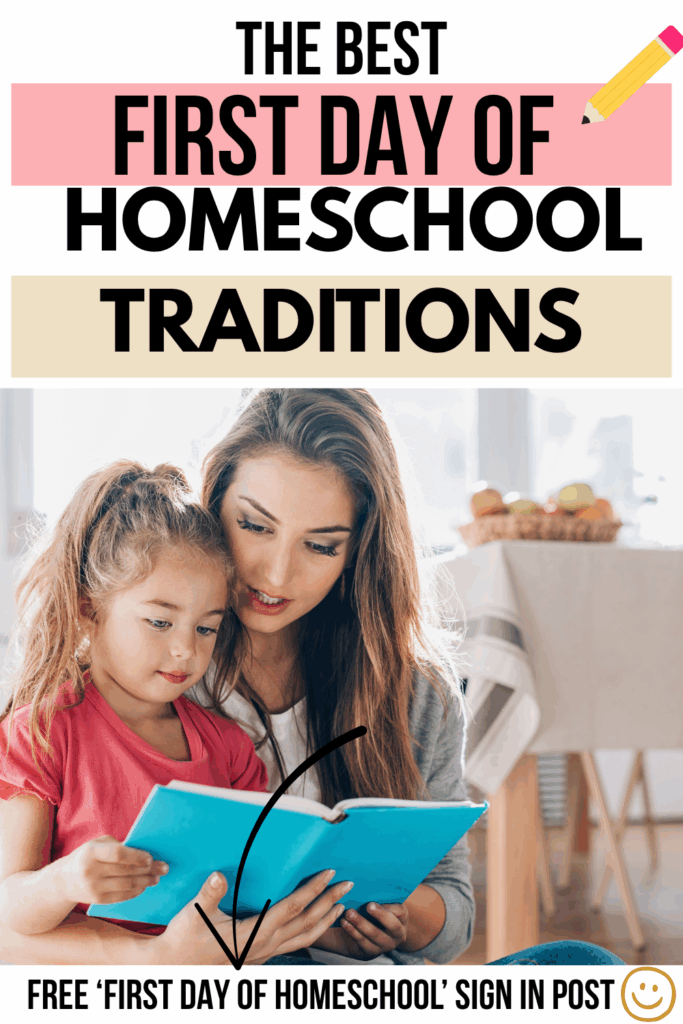 First Day of Homeschool Printables and Traditions (Easy and No Stress)