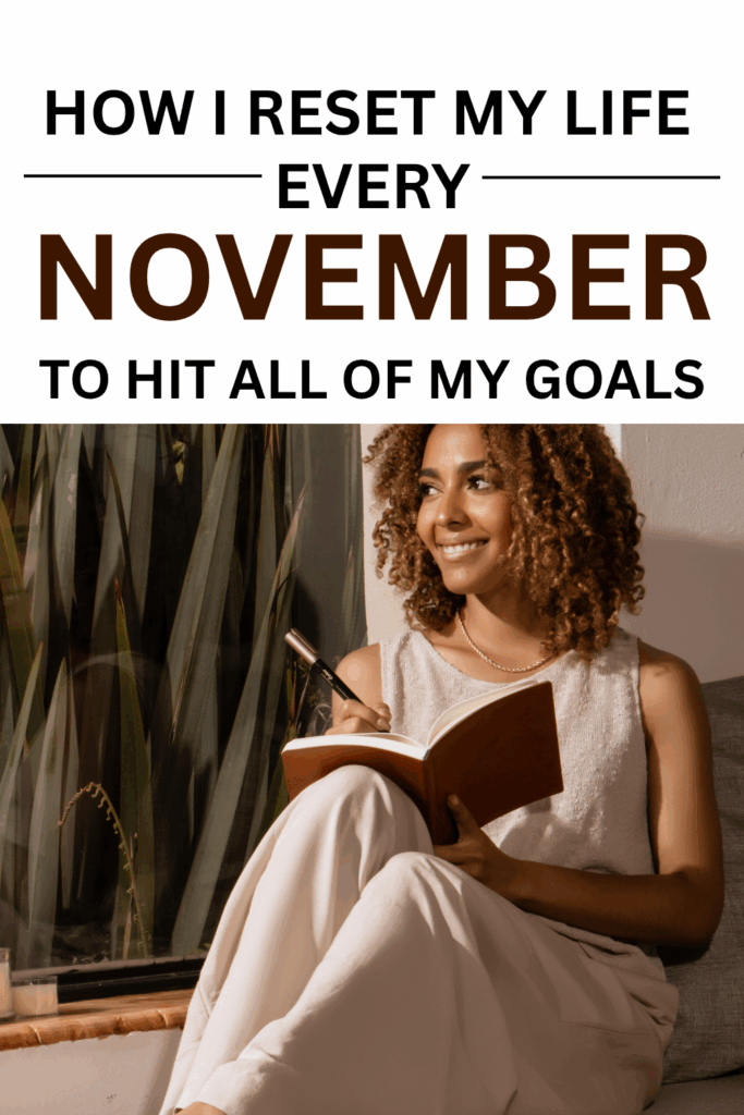 How I Organize My Life Each November (Checklist Inside)