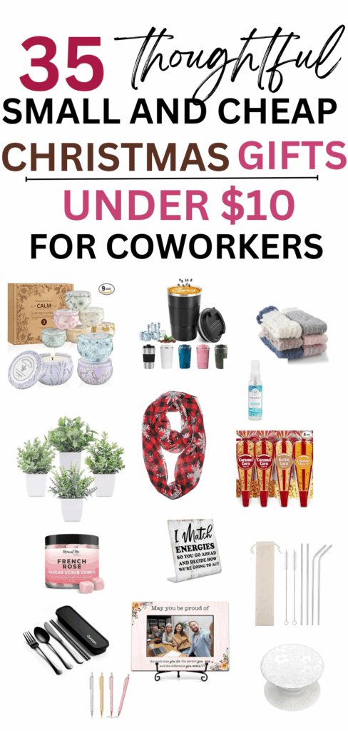 35 Small Christmas Gifts for Coworkers Under $10 (That Don’t Feel Cheap)