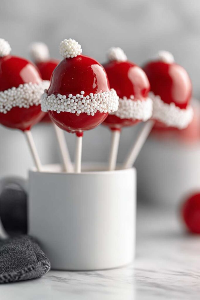 8 Easy Christmas Cake Pop Ideas