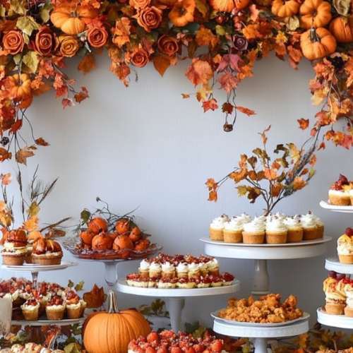 How to Make a Thanksgiving Dessert Table (Simple, Beautiful & Kid ...