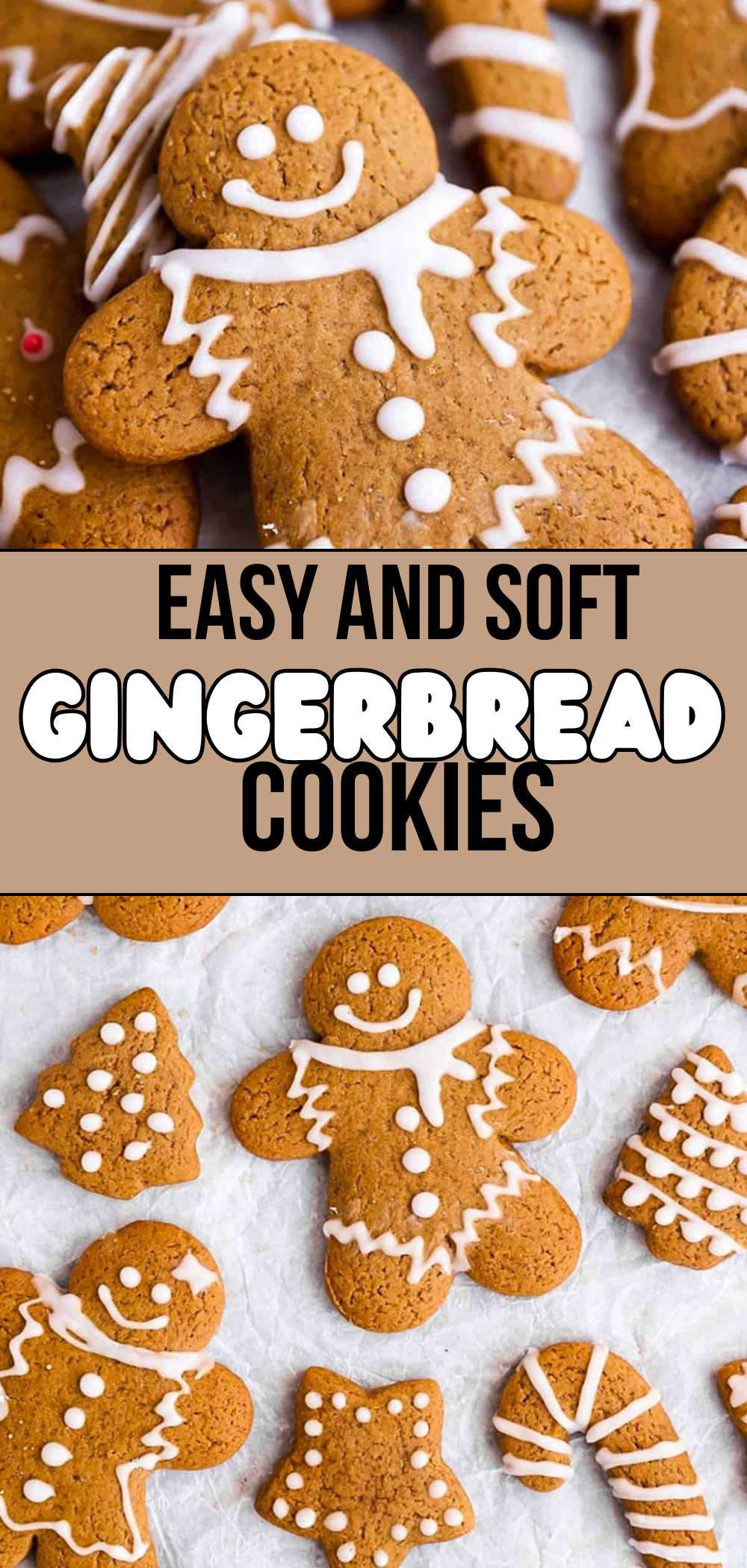 Easy and Chewy Gingerbread Cookies Recipe