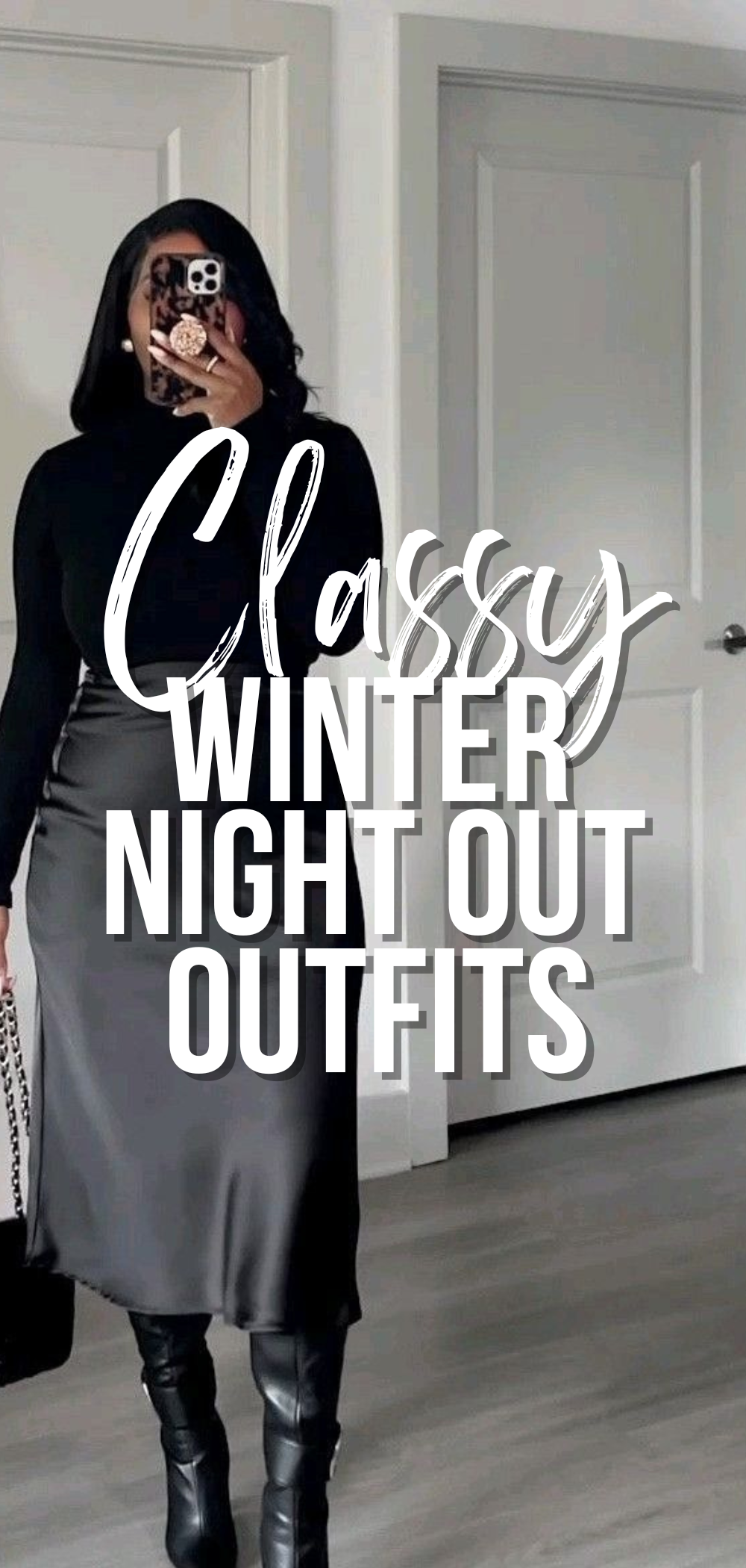 25 Classy Winter Night Out Outfit Ideas